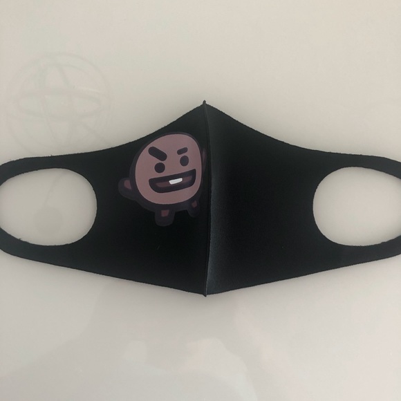 Accessories | Bts Cartoon Washable Reusable Face Mouth Mask | Poshmark